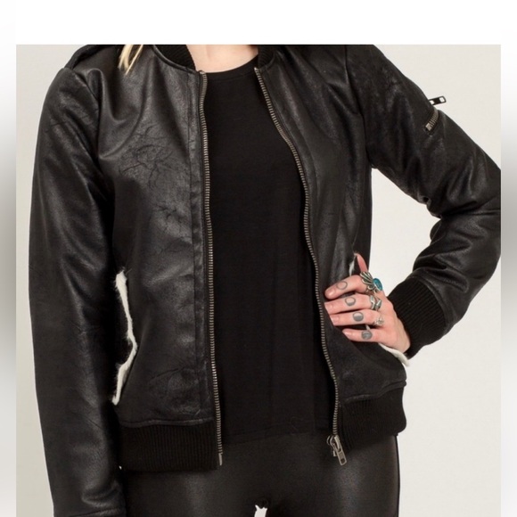 Chaser | Jackets & Coats | Chaser Stylish Black Leather Jacket | Poshmark